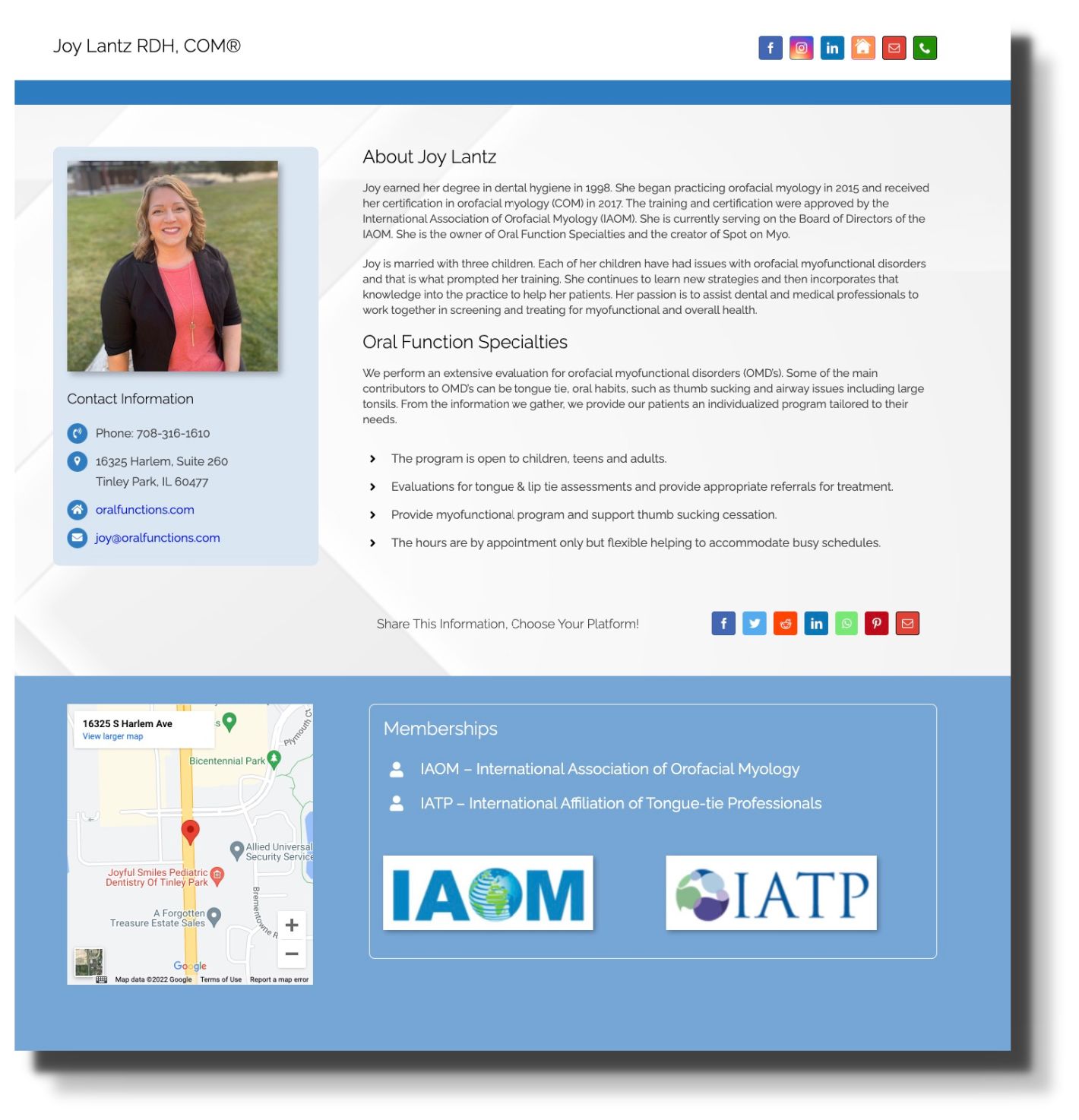 Enhanced – Myofunctional Therapist